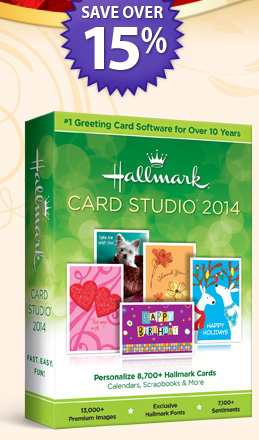 New! Hallmark Card Studio 2014